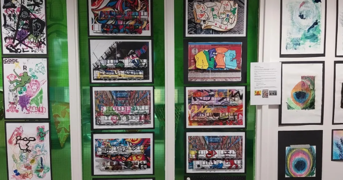 Autism East Midlands | Students from SHS showcase skills at Art…