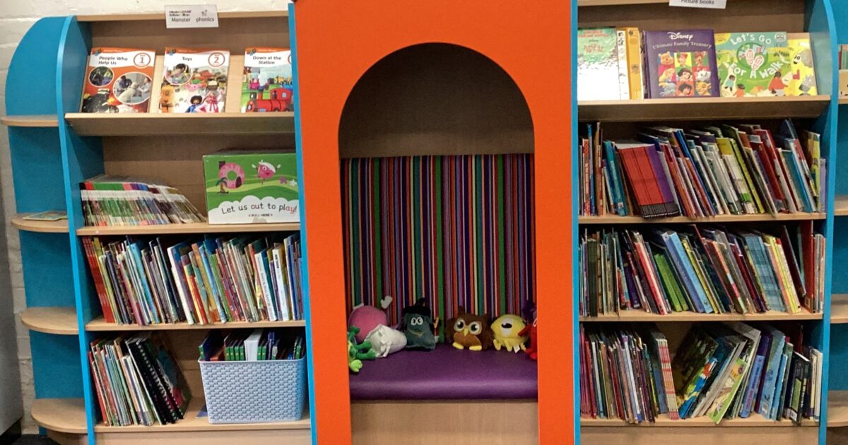 Autism East Midlands | The new library space at Sutherland House…