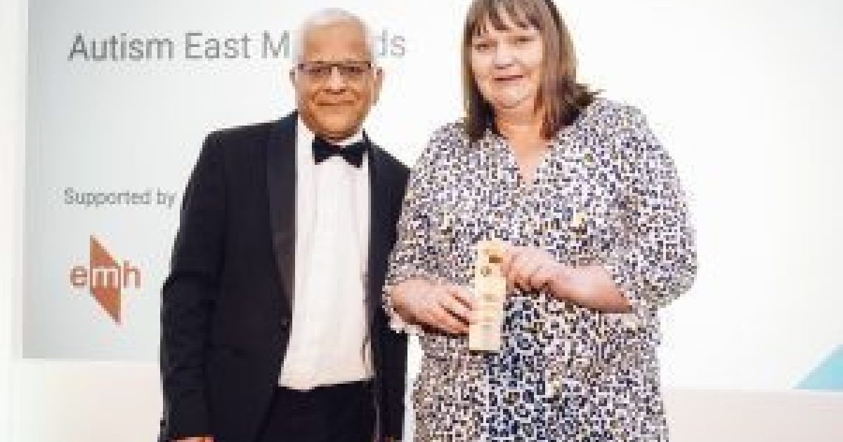 Autism East Midlands | Top award for Autism East Midlands
