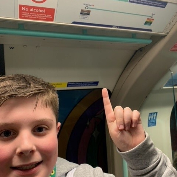 Autism East Midlands | Harry raises over £1000 in London Underground…