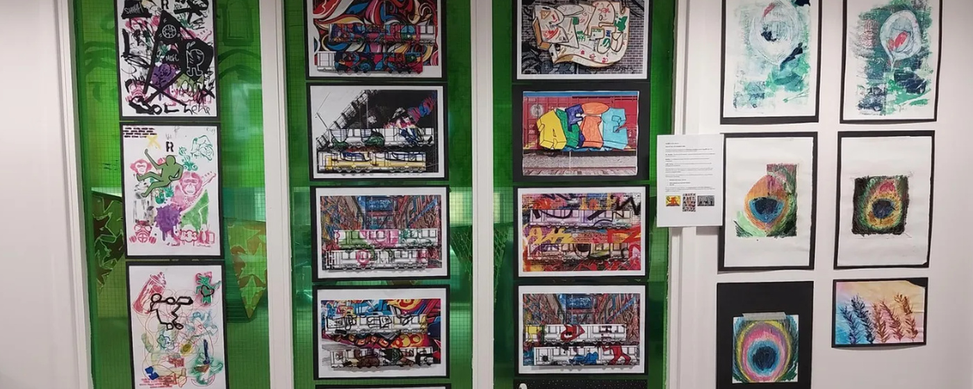 Autism East Midlands | Students from SHS showcase skills at Art…
